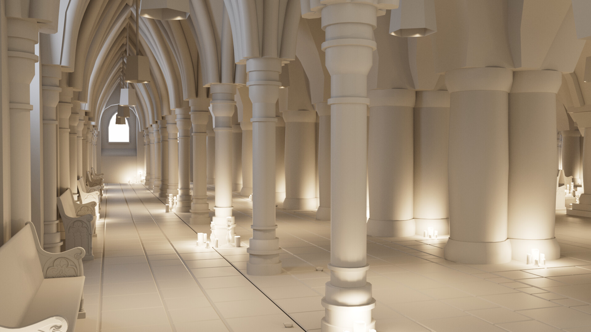 ArtStation - Modular Crypt Study