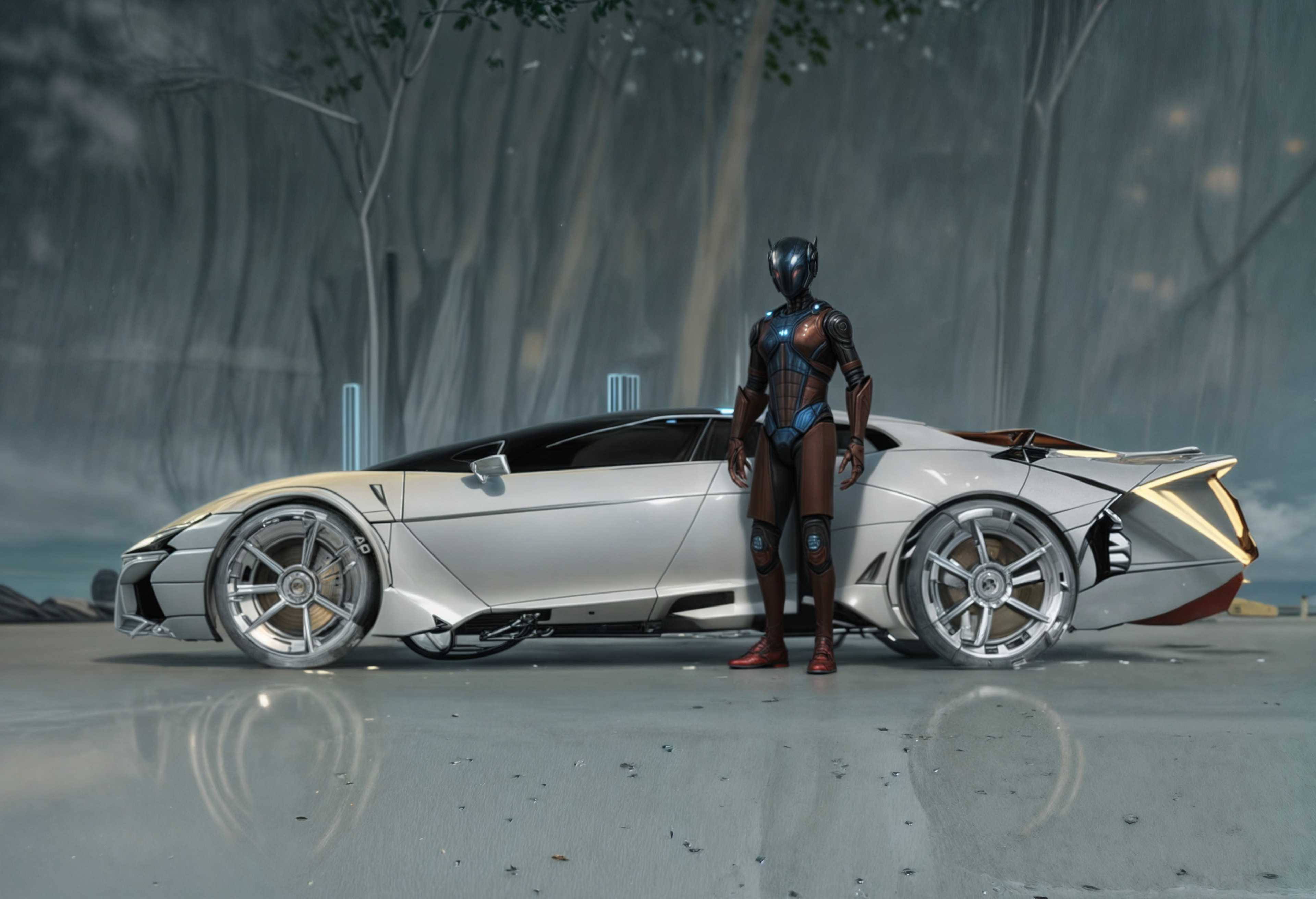 Giimann . - Houdini Car Generator Enhanced By AI in Real-Time