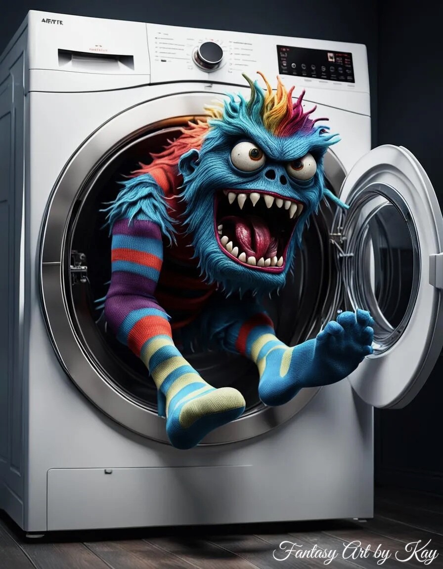 ArtStation - The Sock Monster