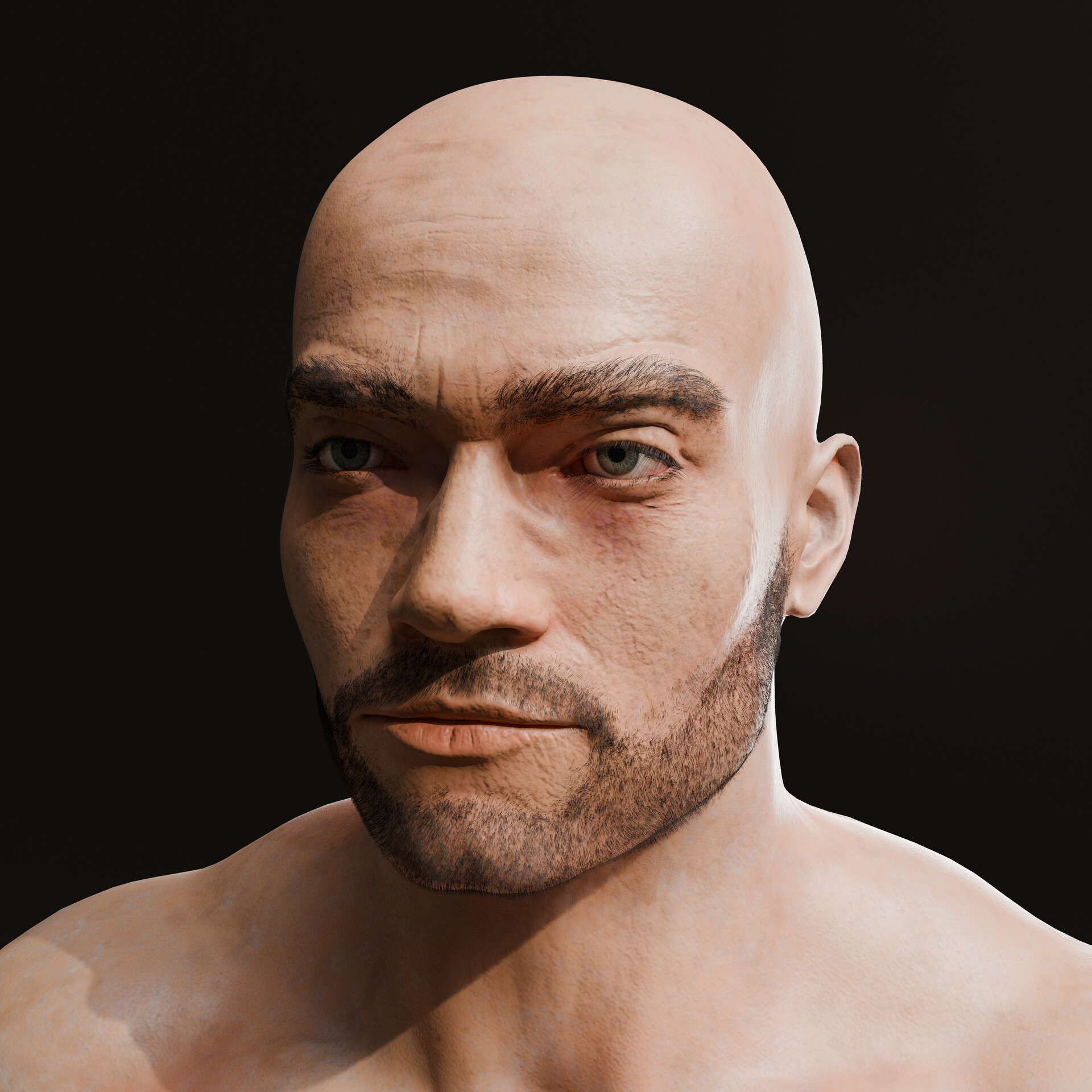 karan kumar - Digital human face model