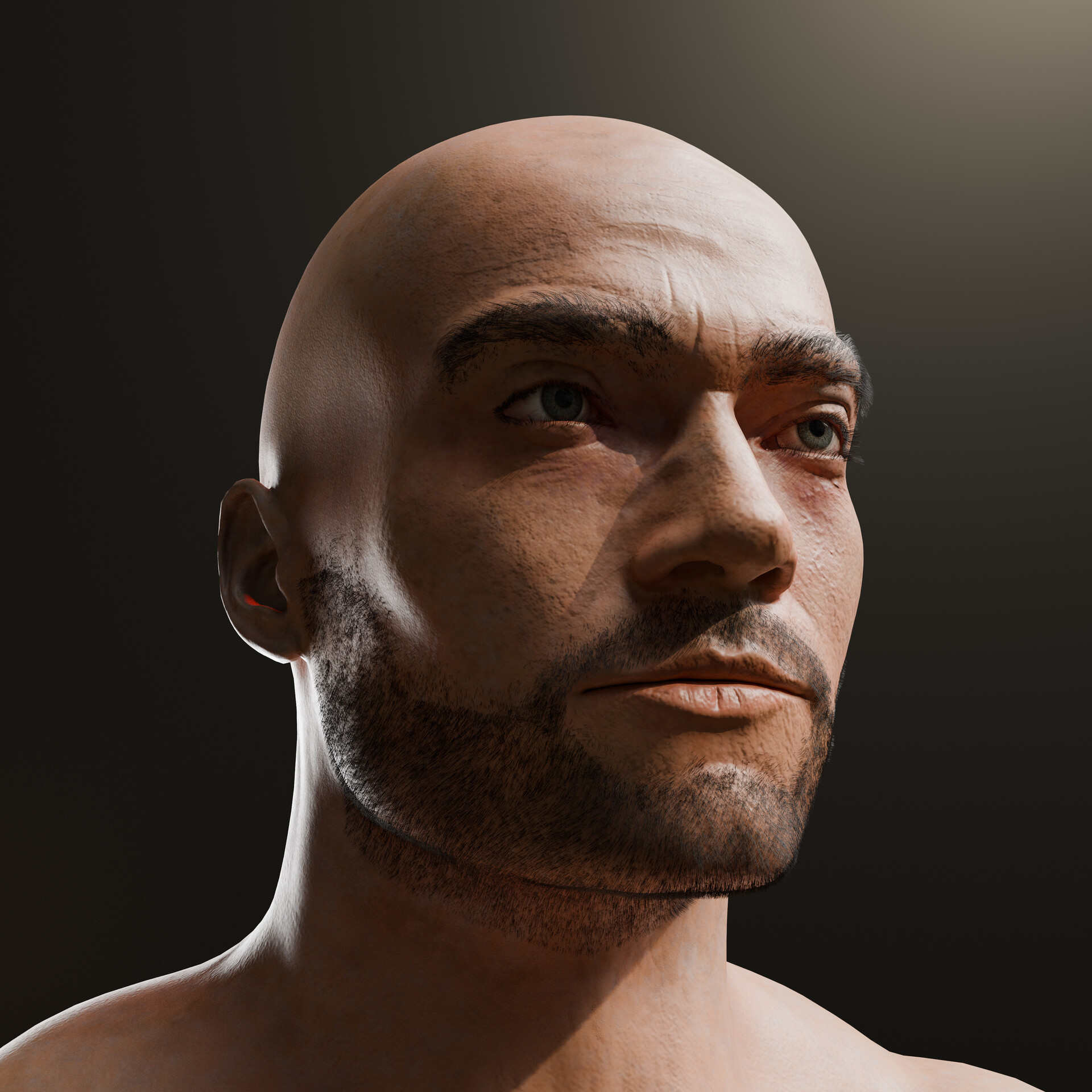 karan kumar - Digital human face model