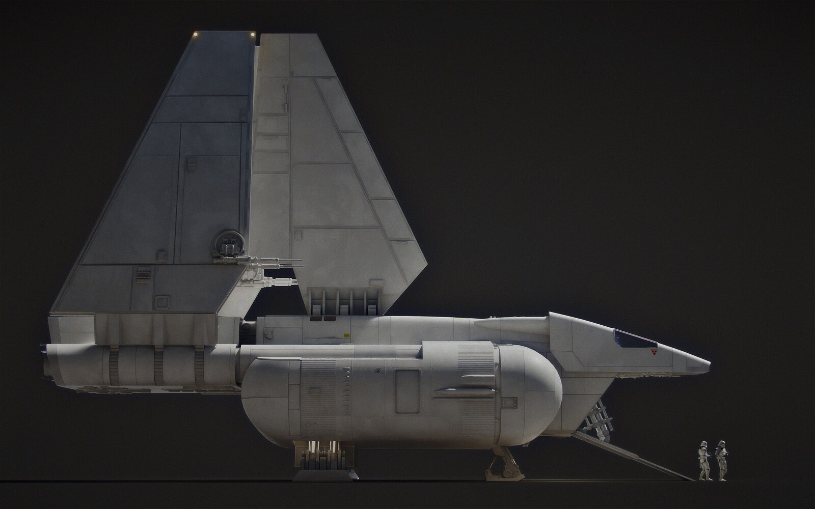 Angelos Karderinis - Sentinel-class landing craft ( Rendering - Lighting )