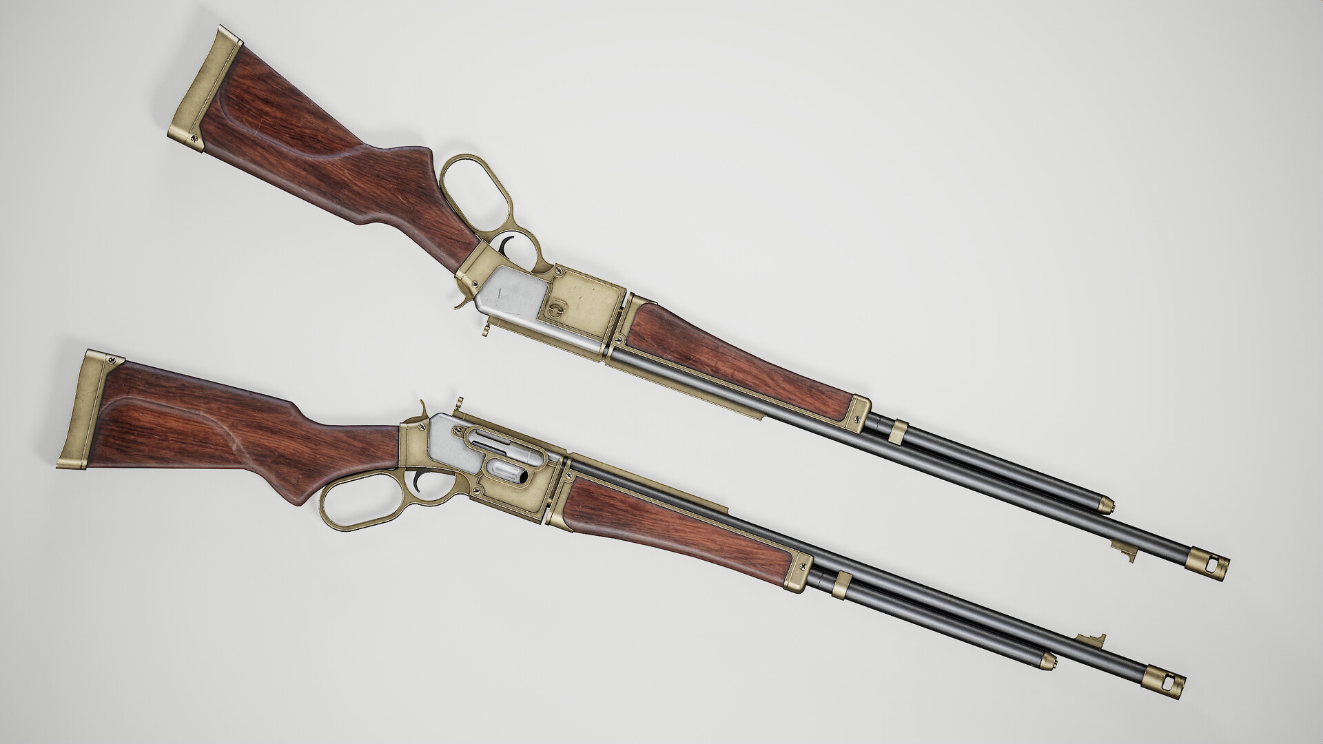 Connor Evans - Steampunk Repeating Rifle