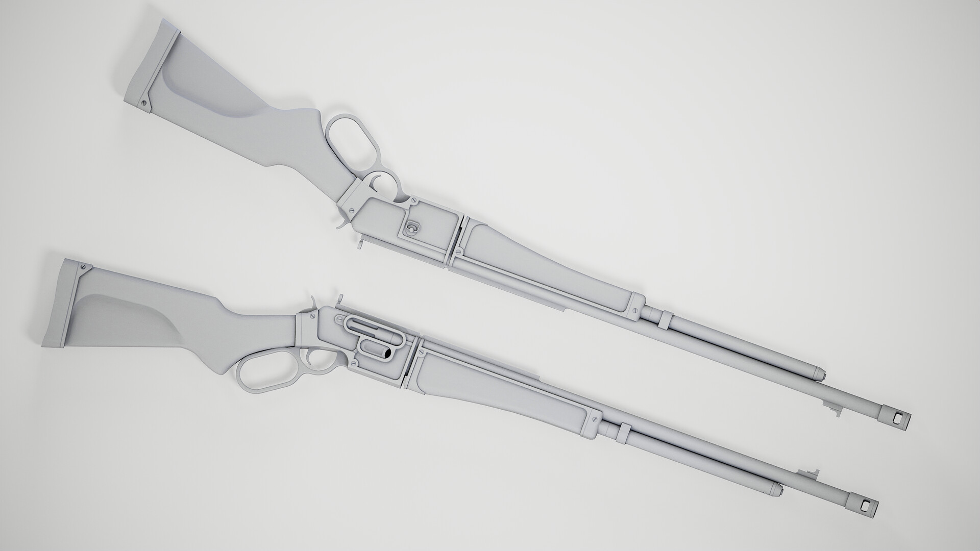 Connor Evans - Steampunk Repeating Rifle