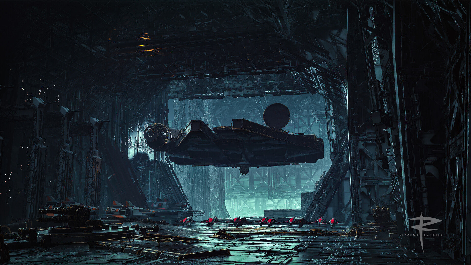 ArtStation - Alien station 1