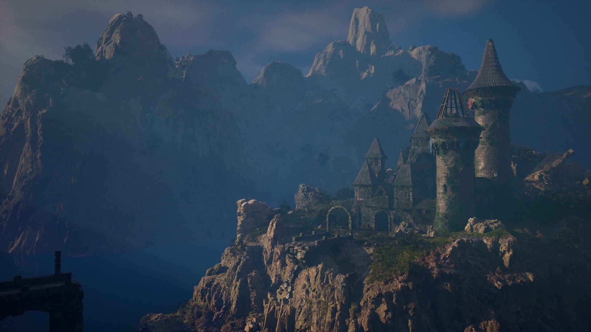 ArtStation - medieval castle