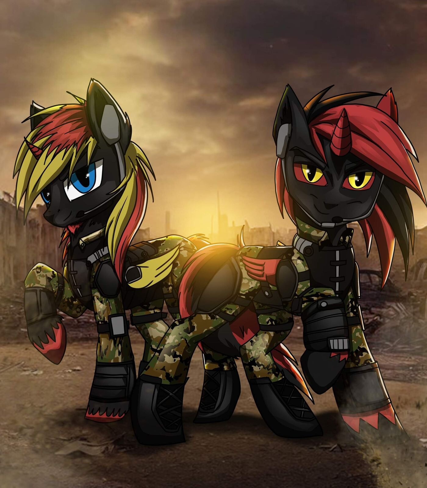 ArtStation - Two Full Body Ocs