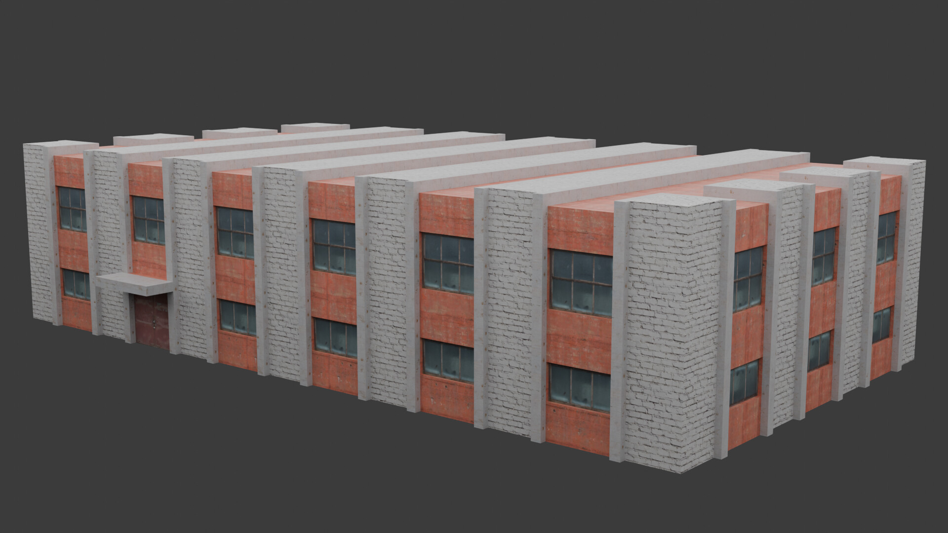 ArtStation - Factory ( Low poly samp model )