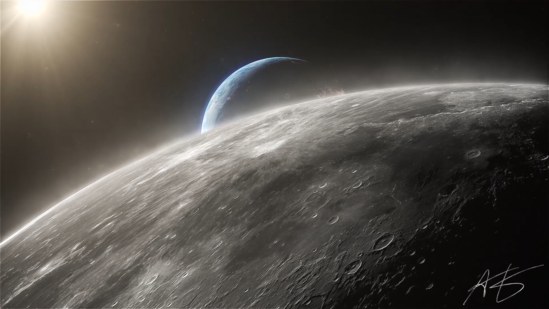 ArtStation - The Moon