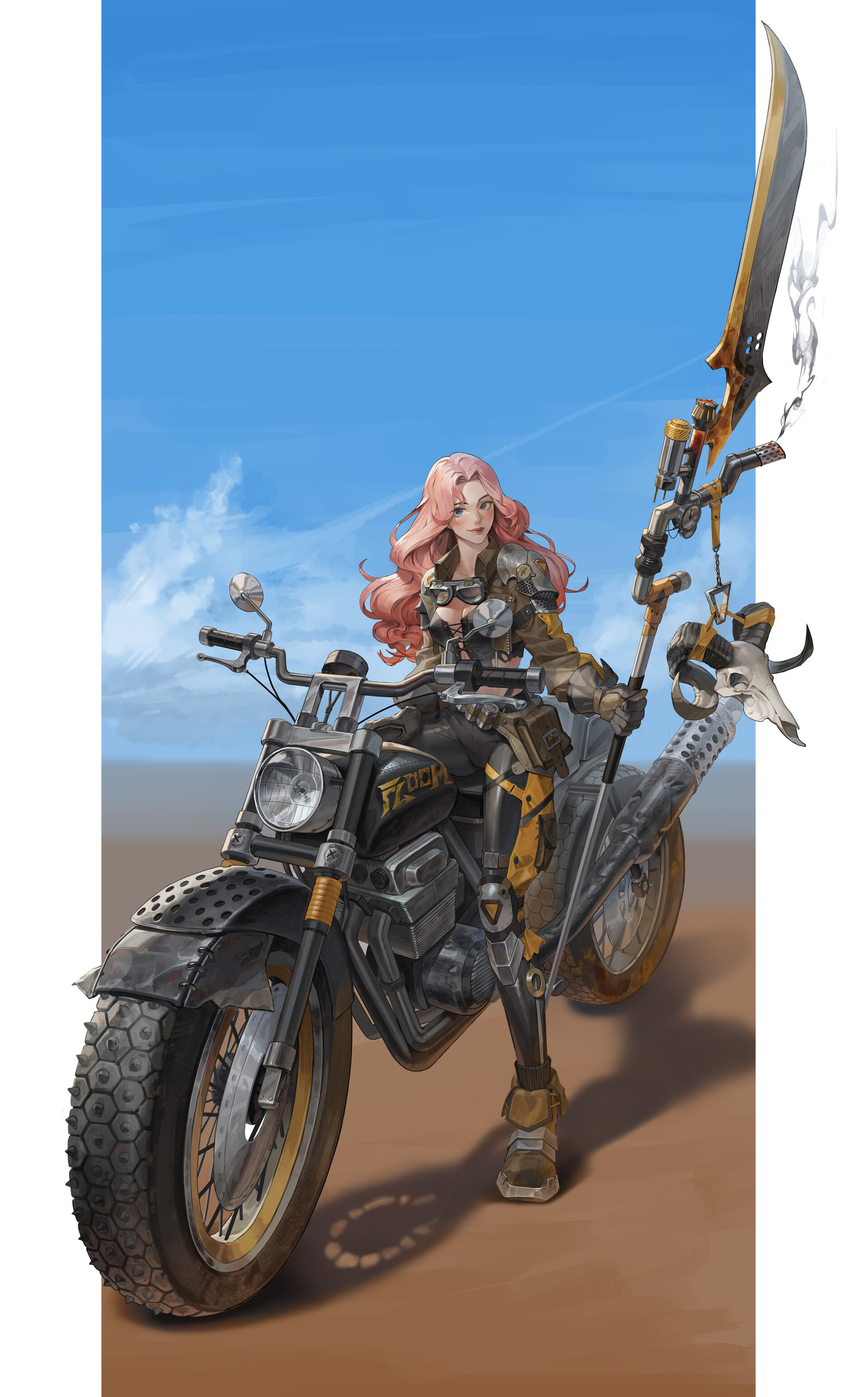 ArtStation - Bike Lancer