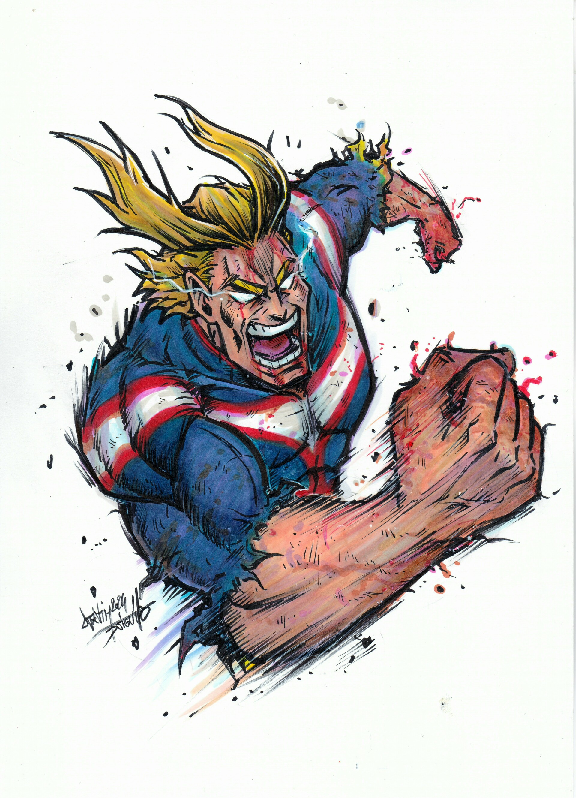ArtStation - Mha cover challenge 11