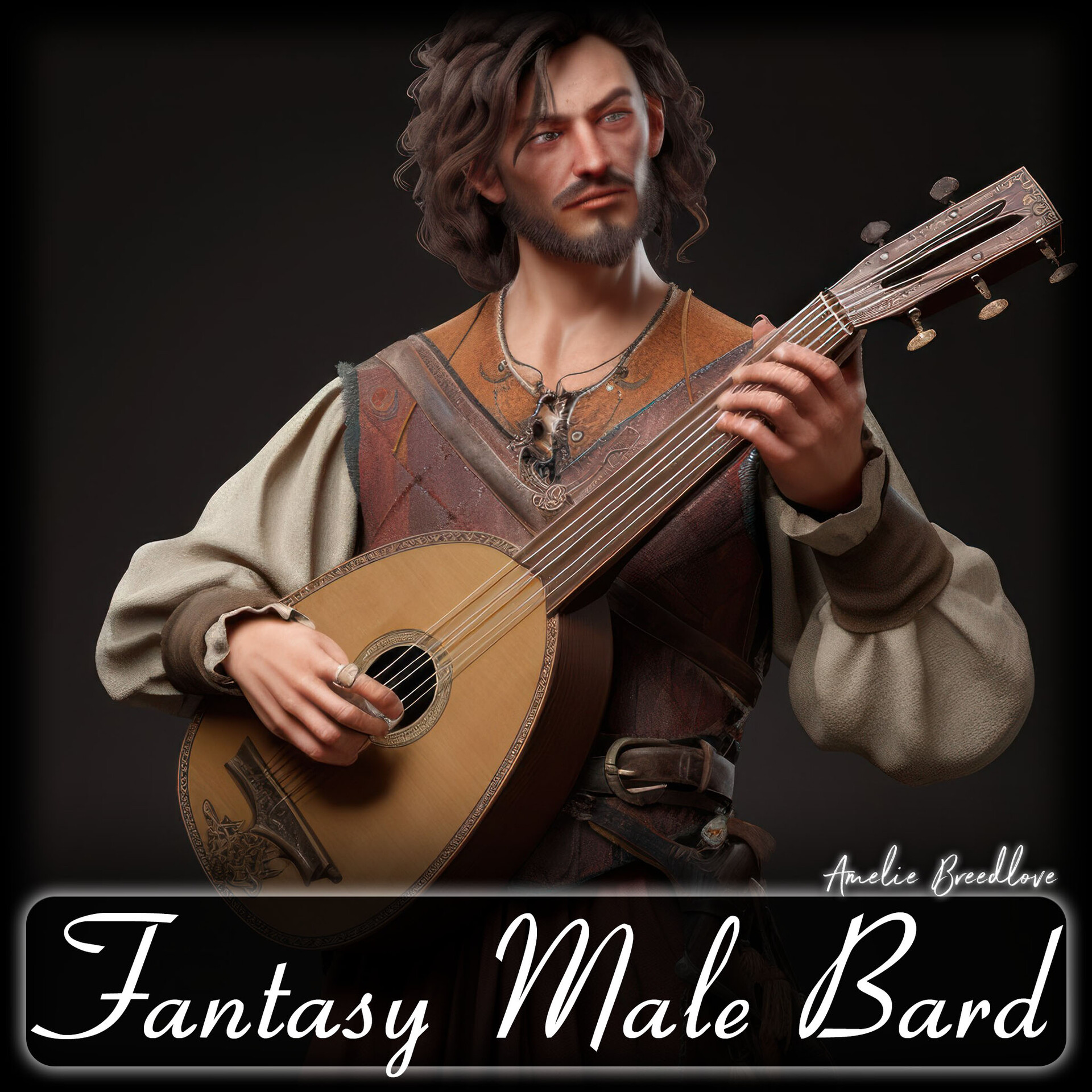 ArtStation - 200 Fantasy Male Bard Reference Pack | 4K | v.105
