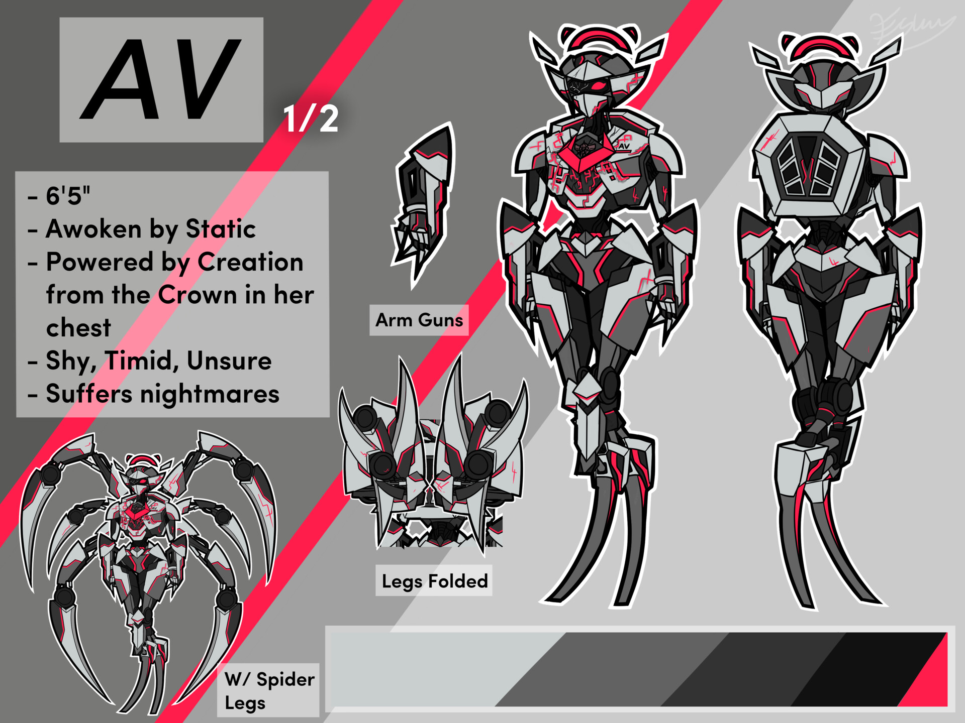 ArtStation - AV Ref Sheet