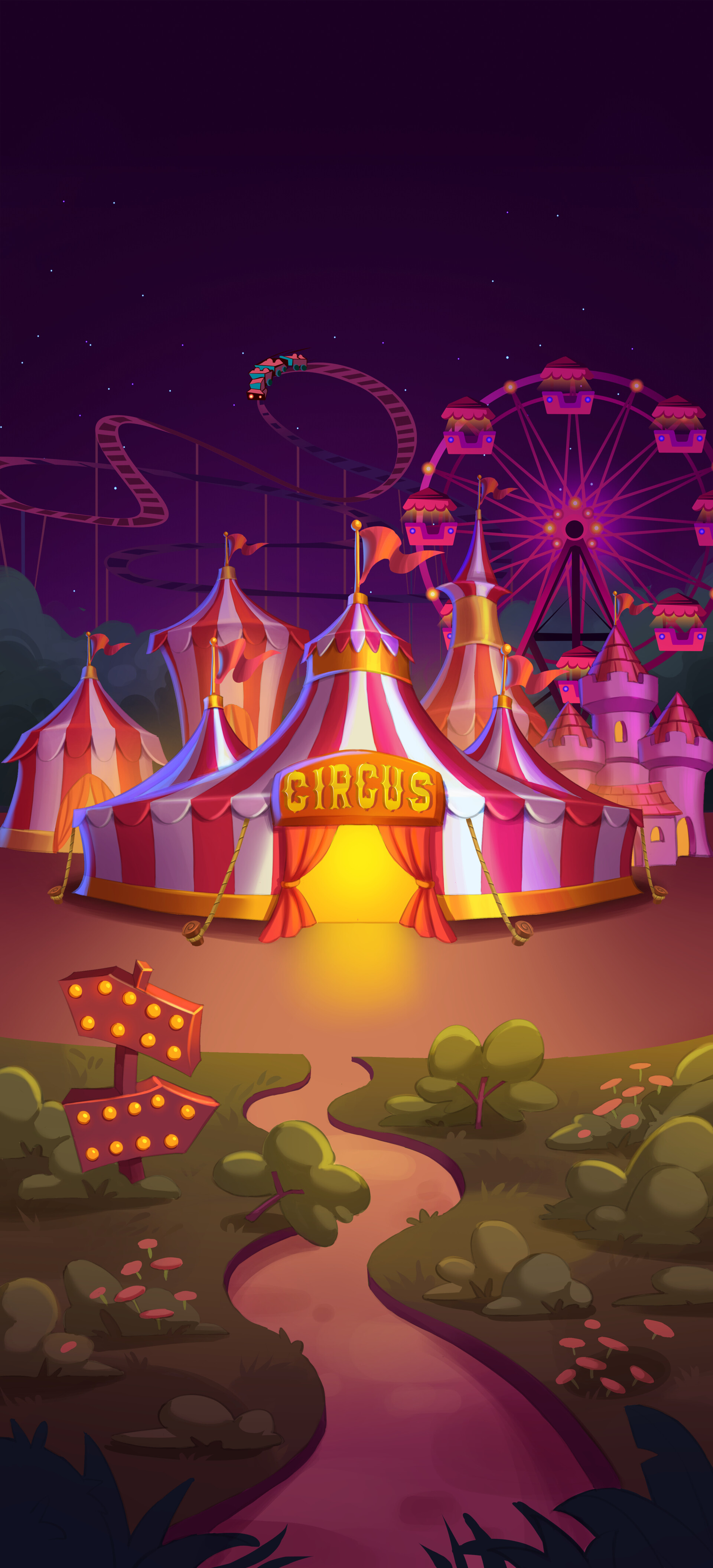 ArtStation - Mobile game background