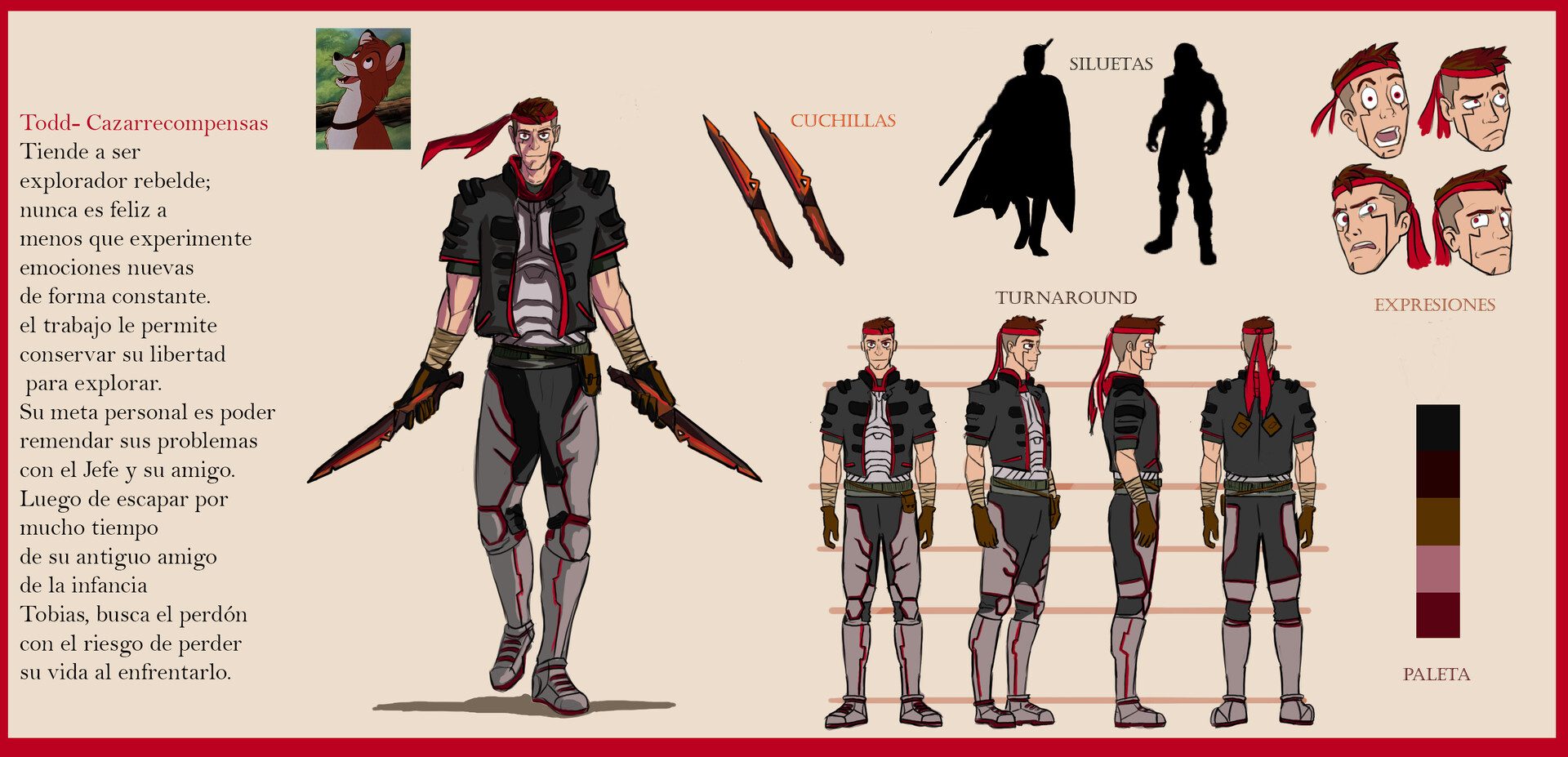 ArtStation - Character Board's for final project in character design
