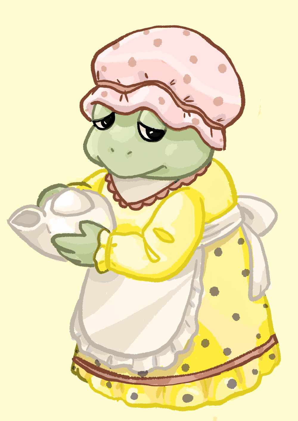 ArtStation - Bonnet Frog Teapot