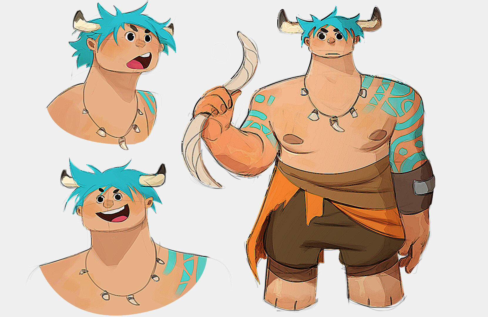 ArtStation - Uka character creation for fun