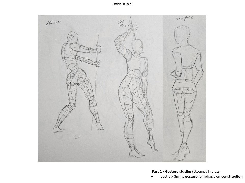 ArtStation - Figure Drawing Assignments