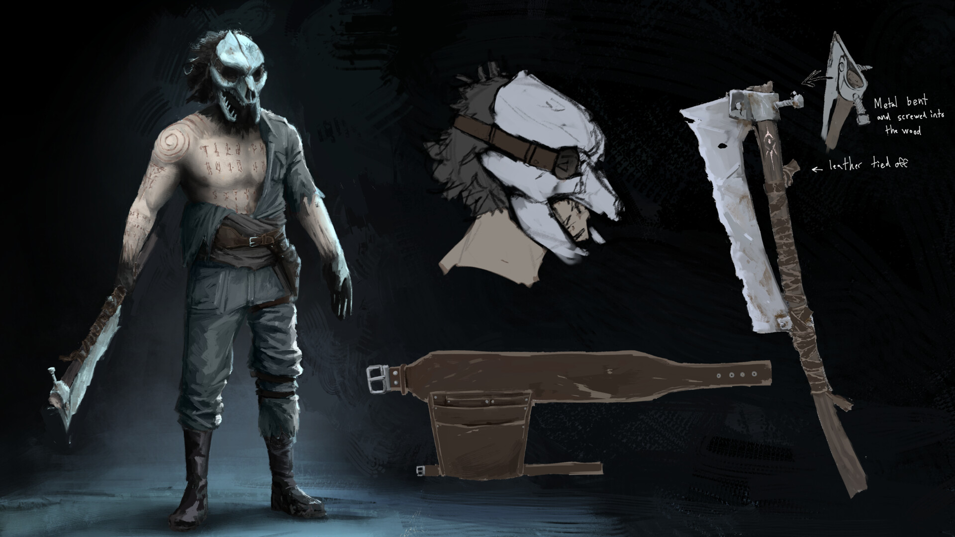 ArtStation - Scrap Faced Slasher