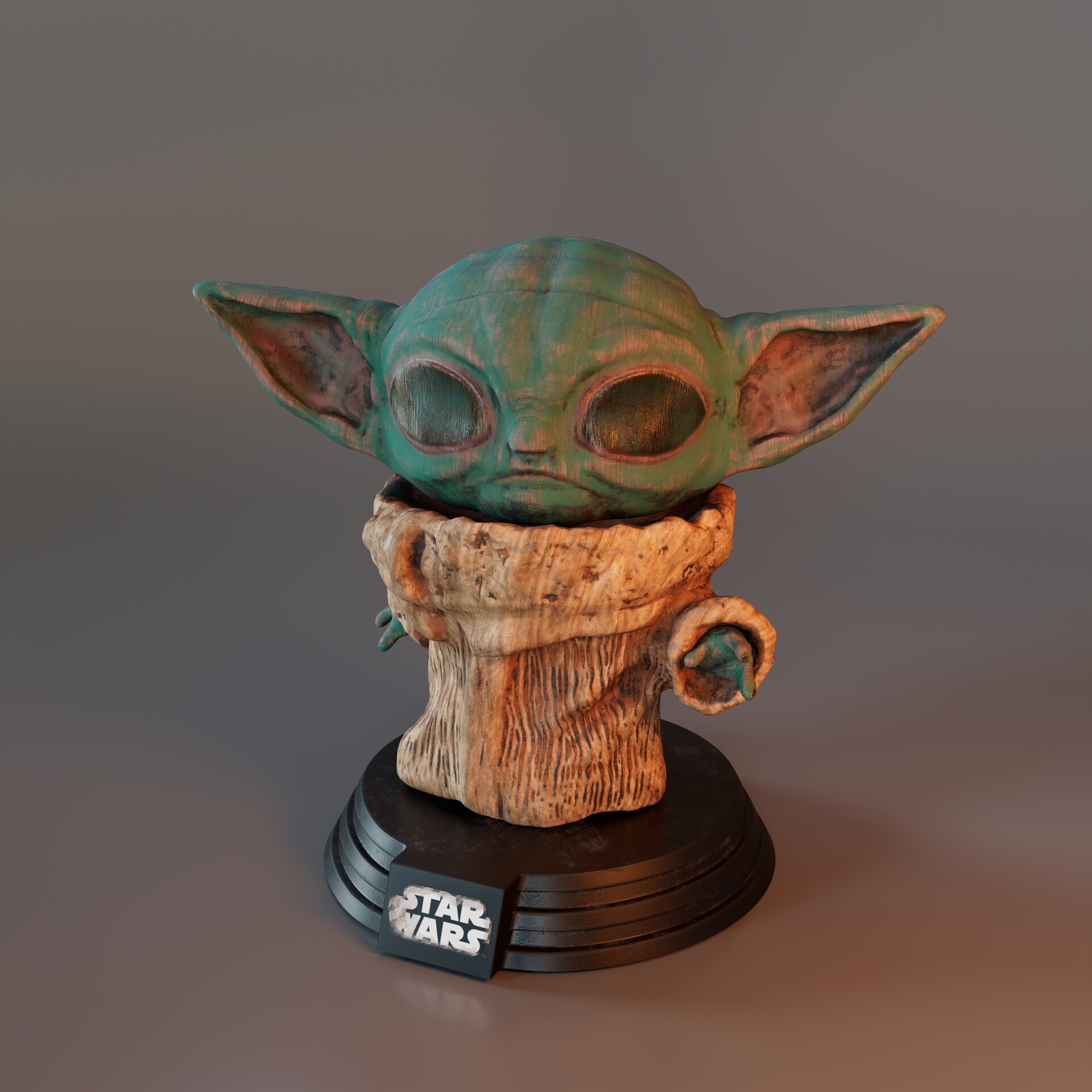 ArtStation - Stylized Yoda