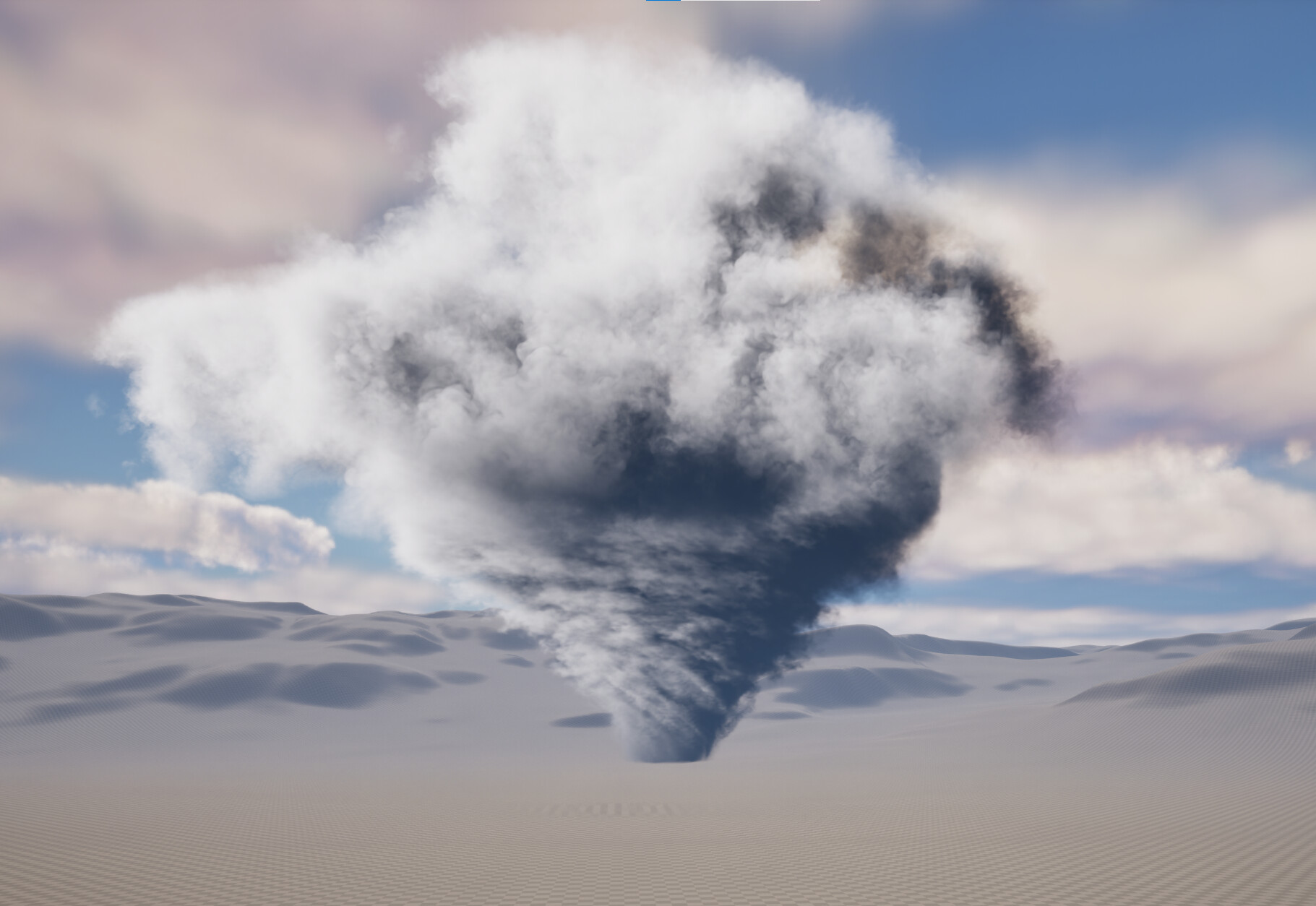 ArtStation - Embergen VDB to Unreal: Tornado (WIP)