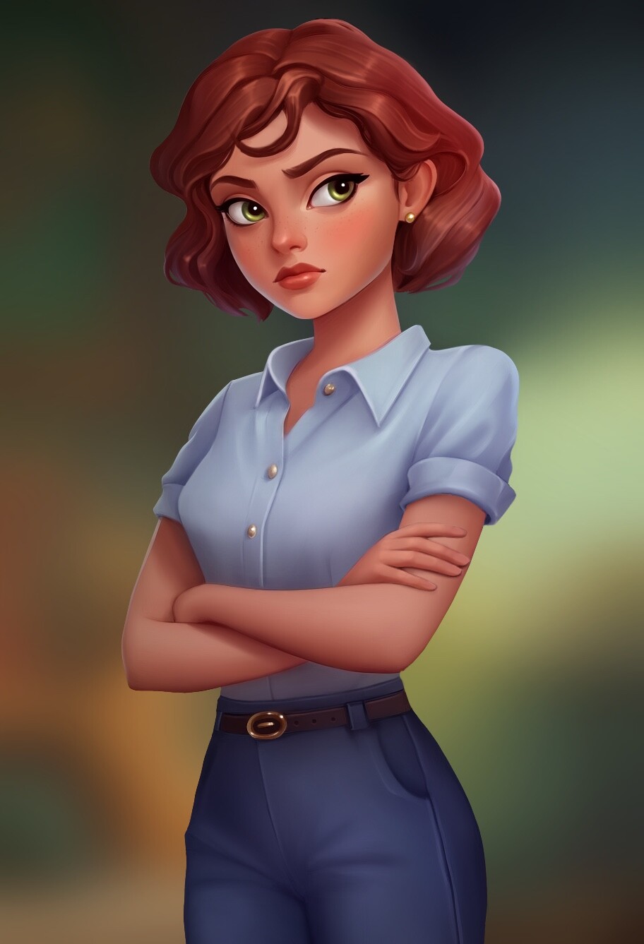 ArtStation - Anna 2D Character