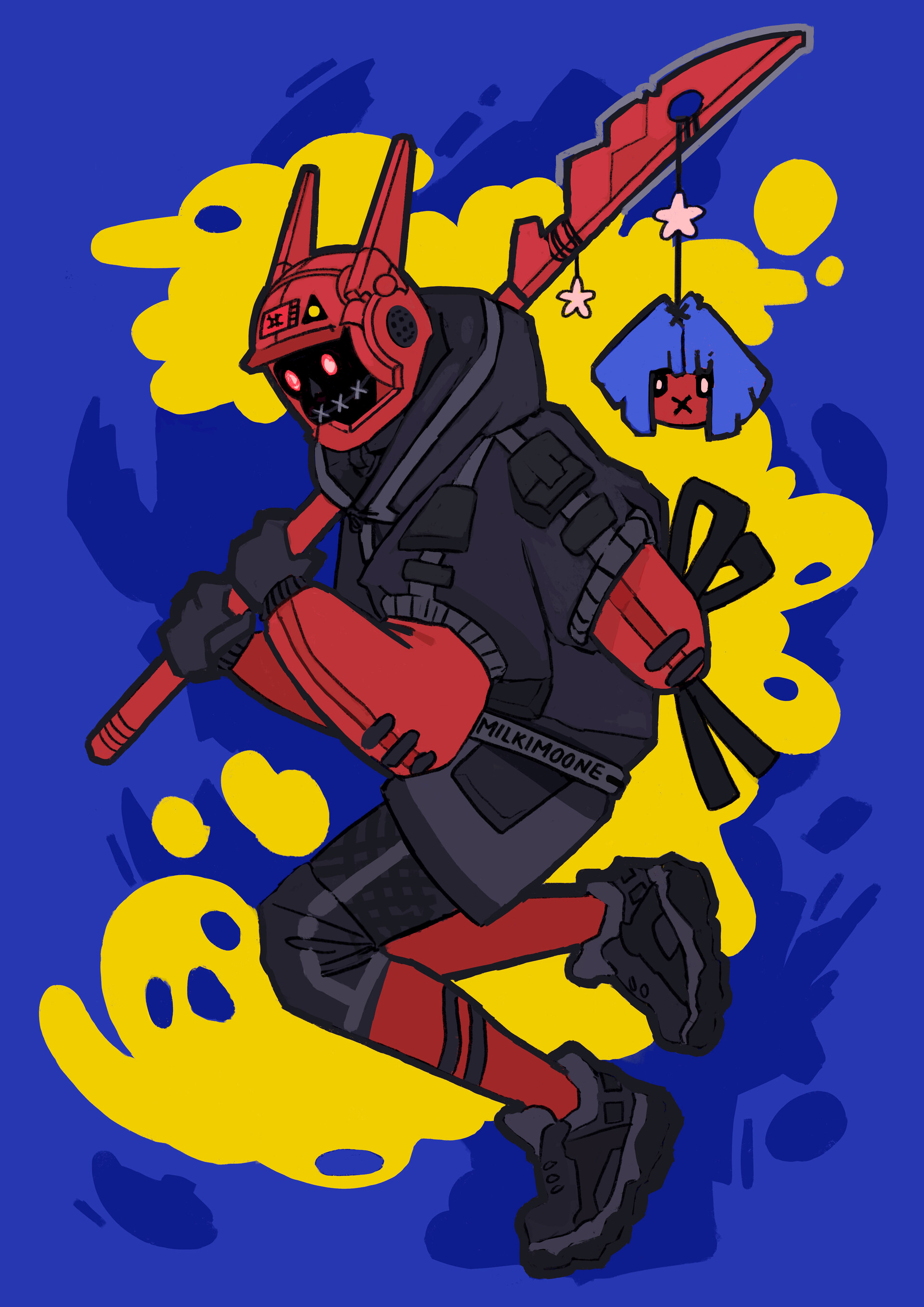 ArtStation - Character illustration in Procreate from 2021