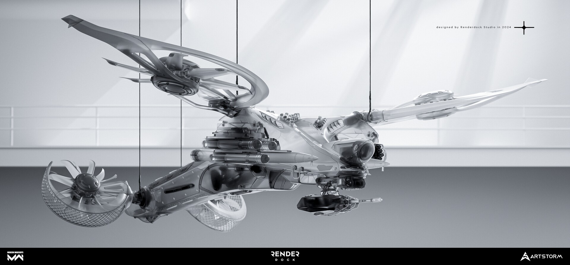 RenderDock - AD-12 Dragonfly concept