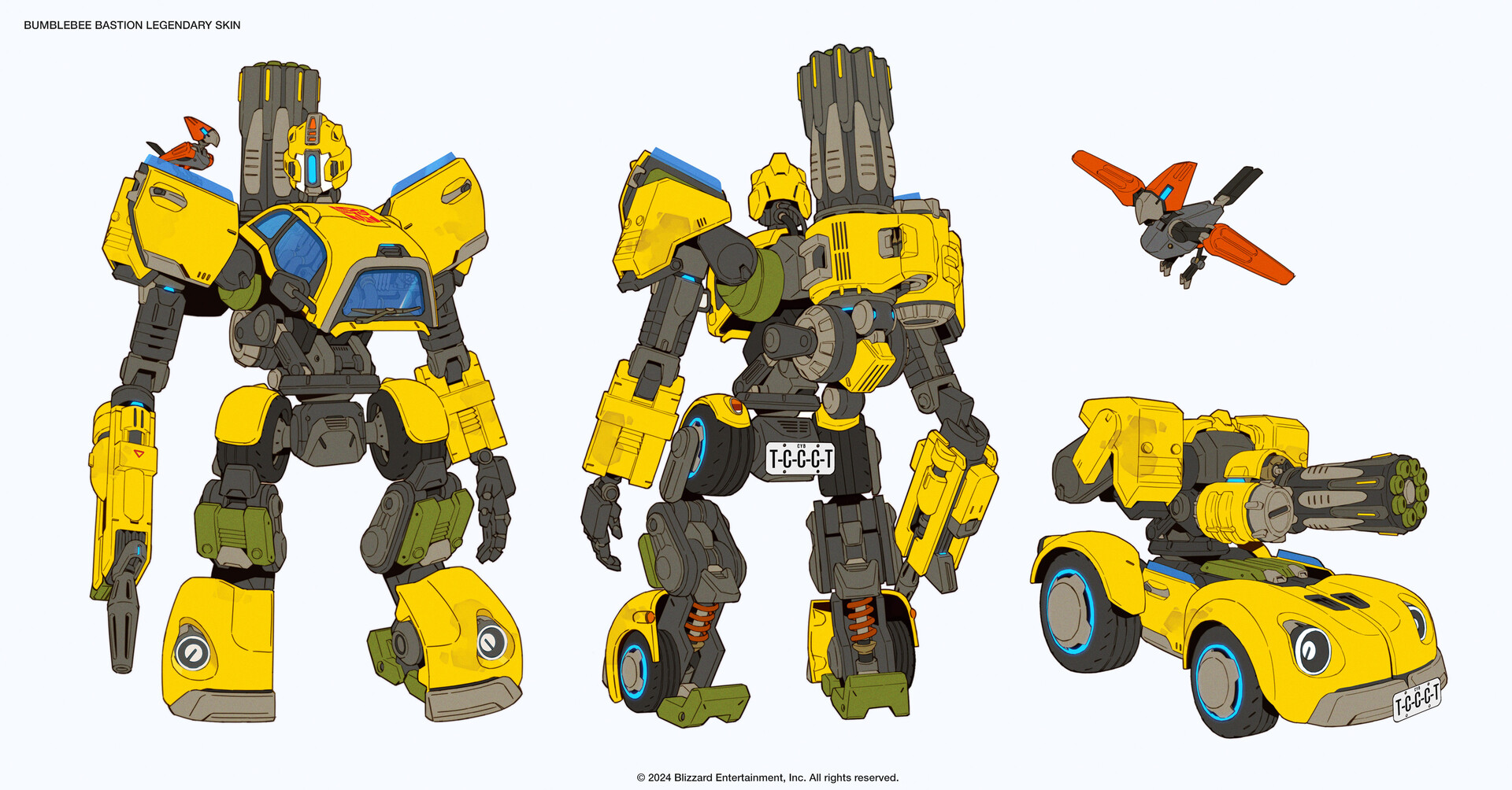 Kejun Wang - Overwatch 2: Misc concept art