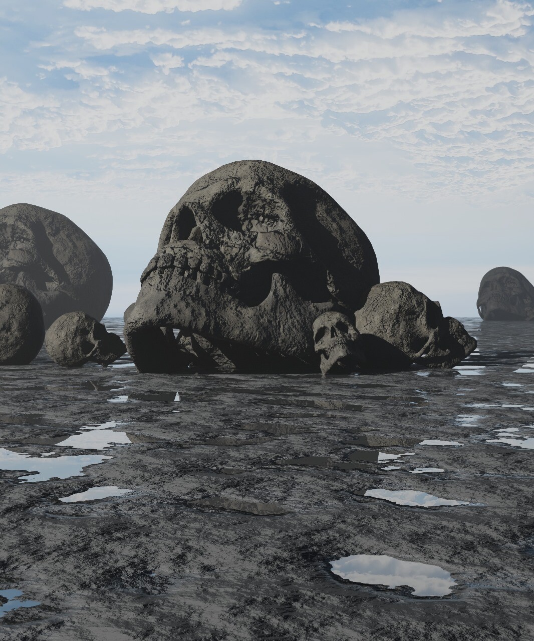 ArtStation - Skull Land