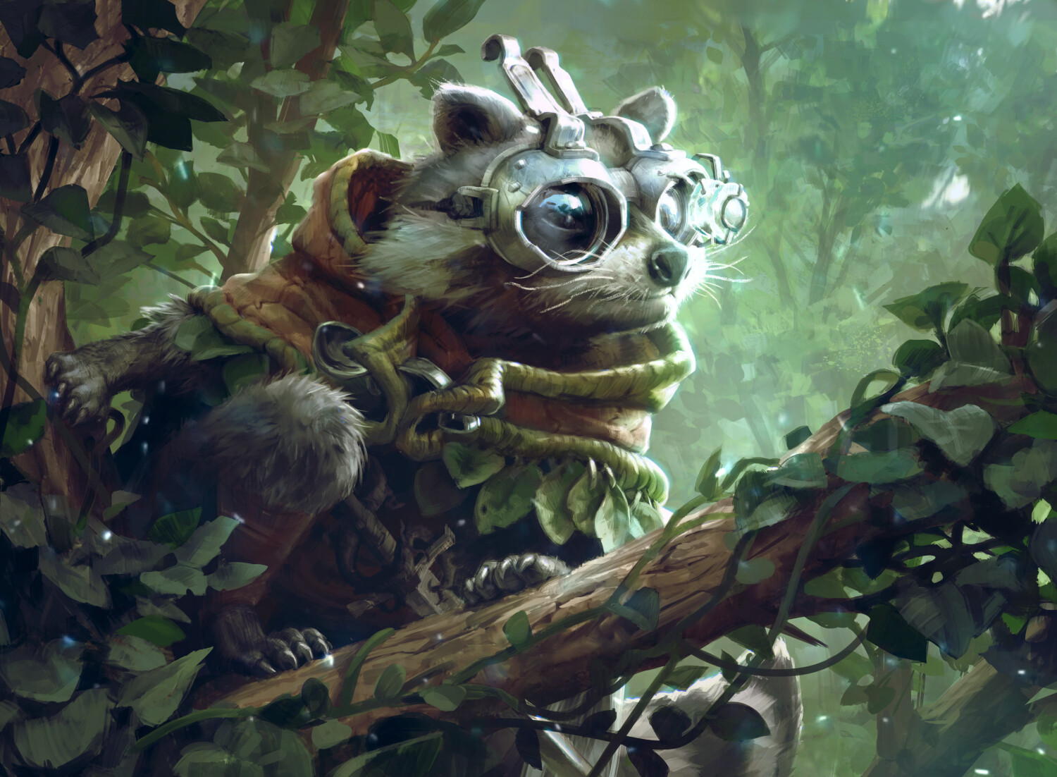 ArtStation - MtG Bloomburrow: Brambleguard Veteran