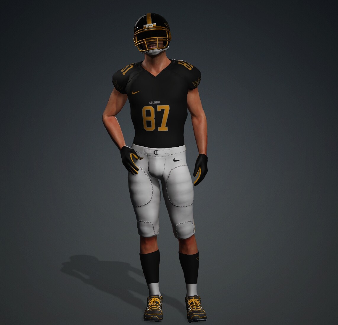 ArtStation - NFL Player