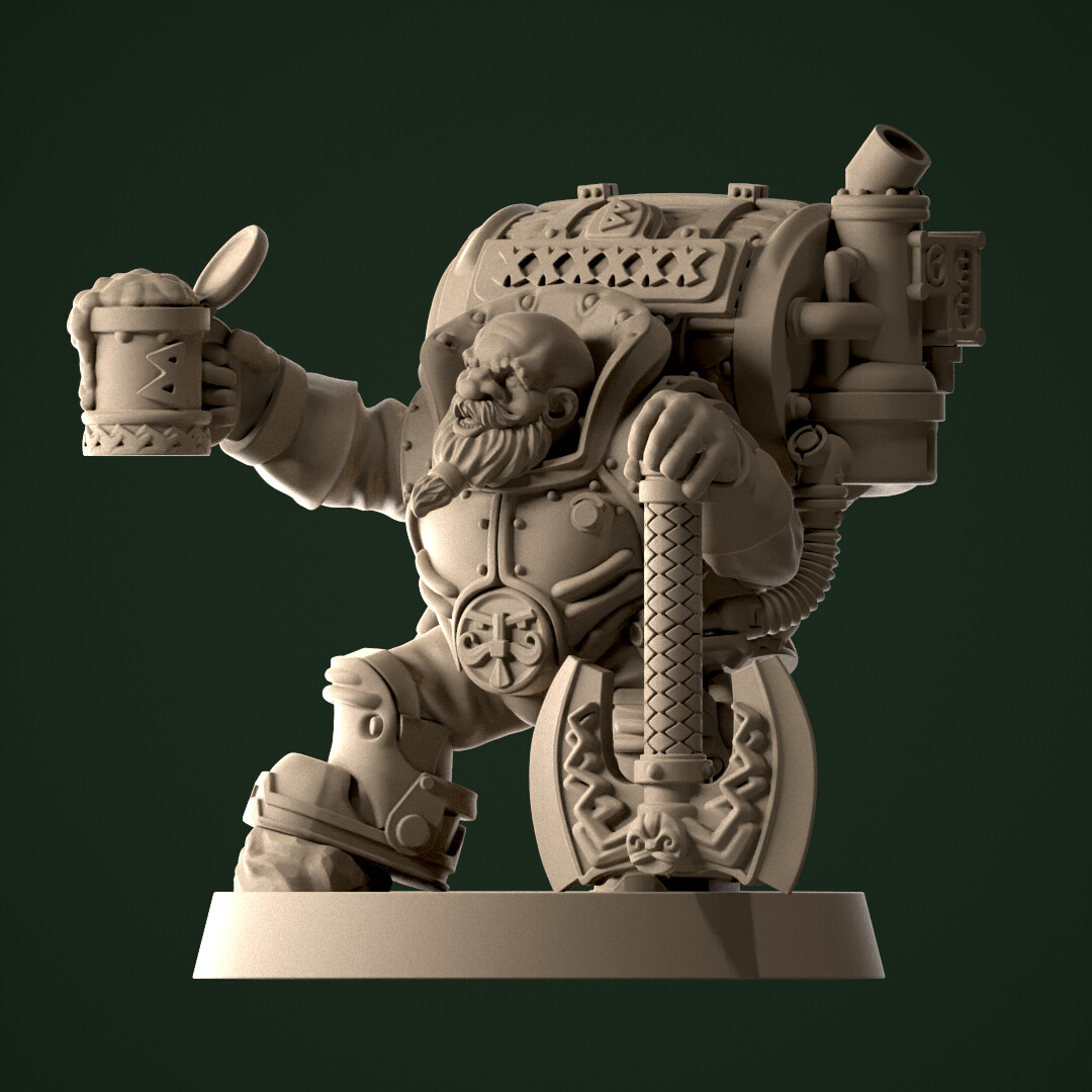 ArtStation - Beer Dwarf