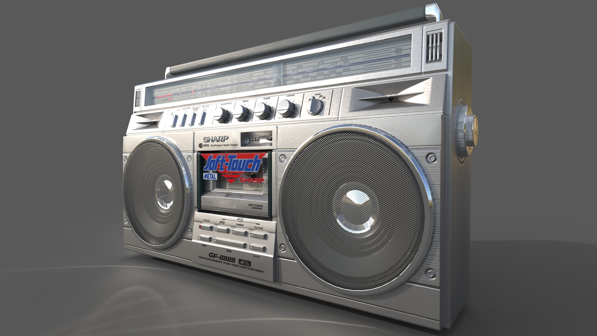 ArtStation - Sharp_Radio_GF-8989/Gaming-Props