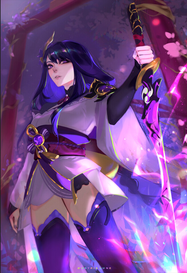 ArtStation - Raiden Ei Fanart