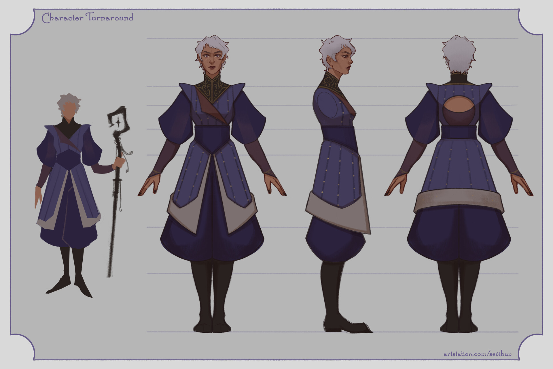 sevi - Tawny - DnD Character & Prop Design