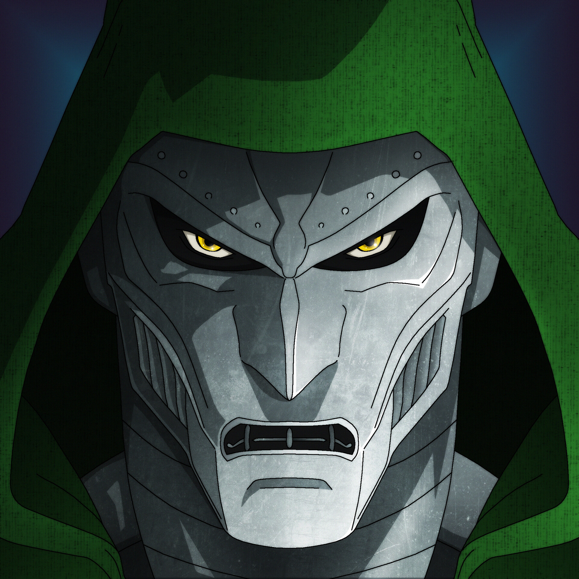 ArtStation - Doctor Doom Mask (Symmetry)