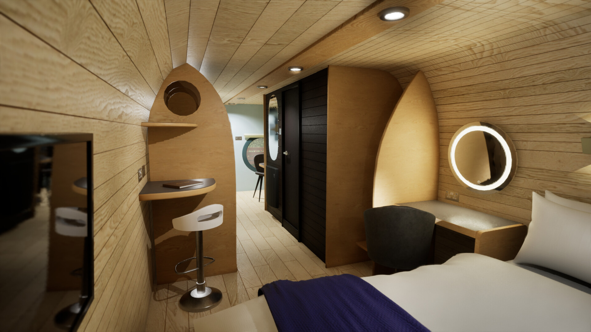 ArtStation - Interactive Glamping Pod