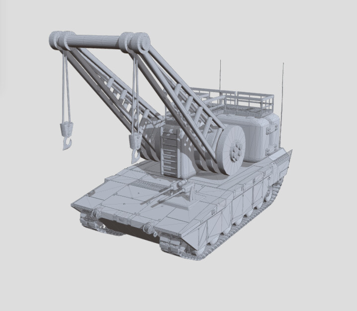 ArtStation - " Military "HDTT" Goliath Transport"