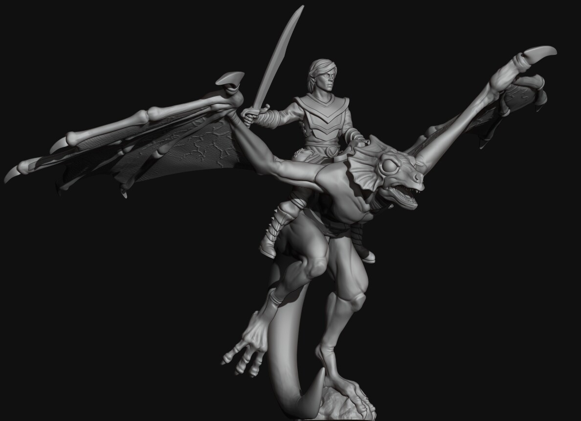 ArtStation - dragon rider