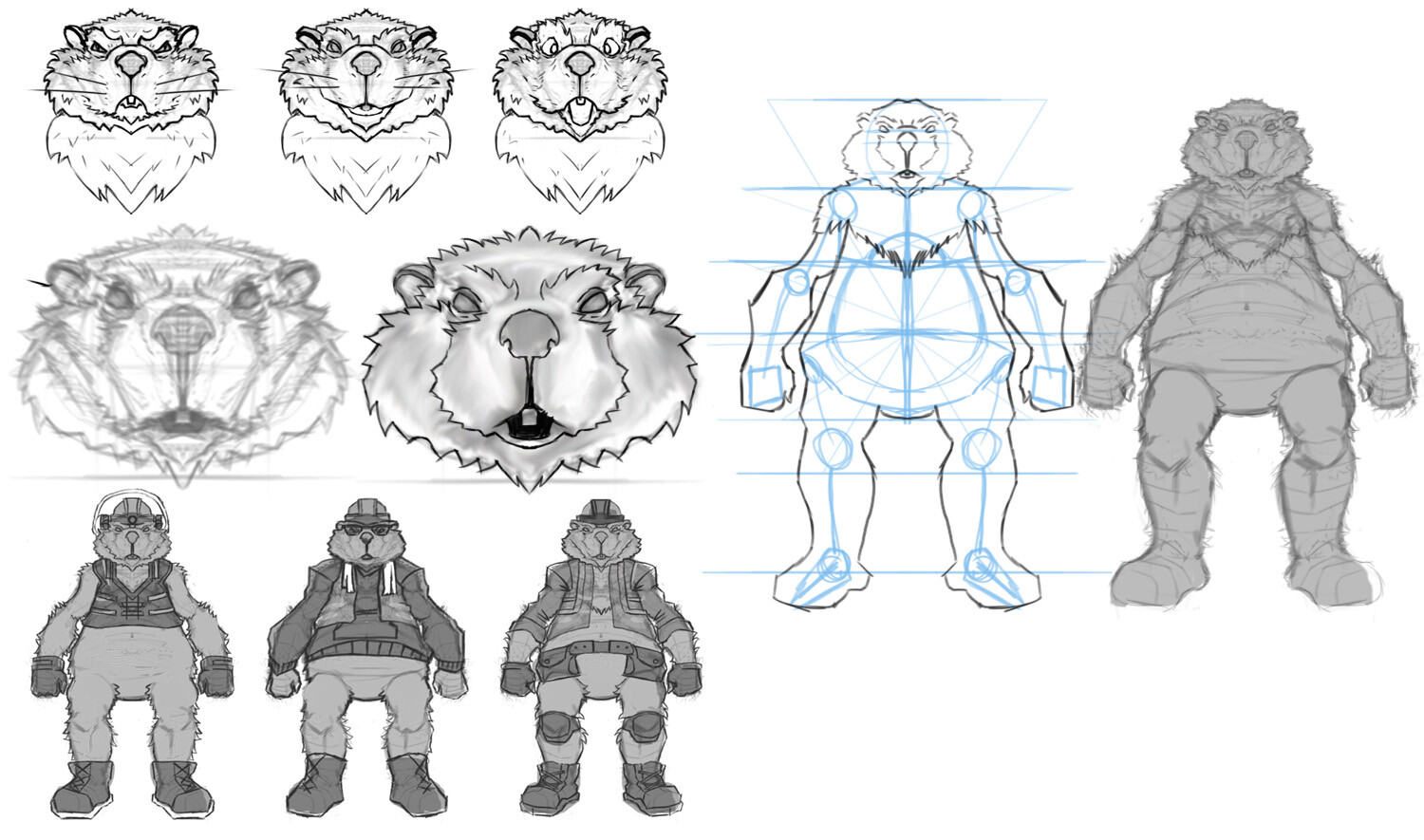 ArtStation - Animal Character concept