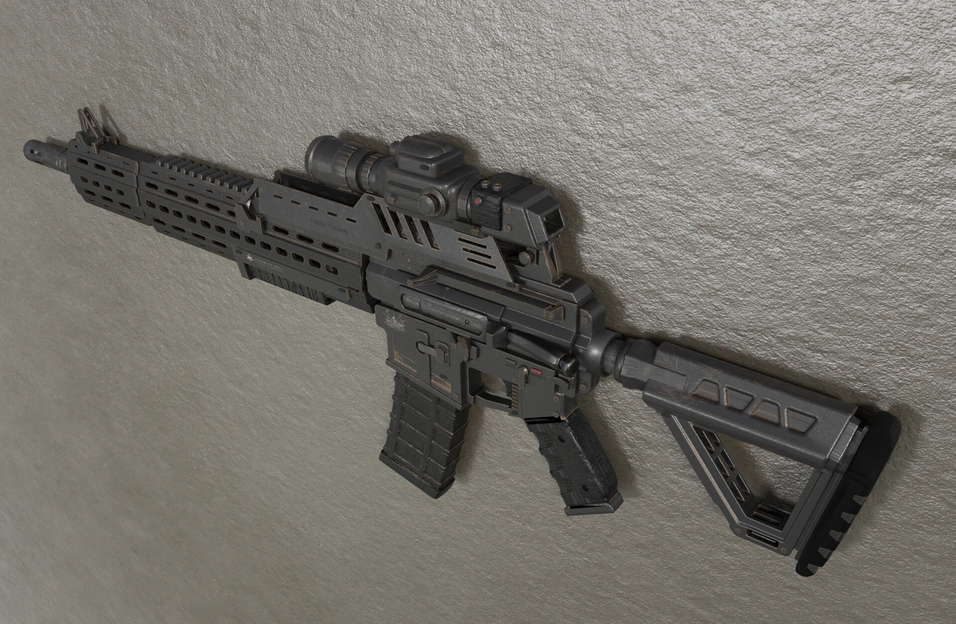 Maxime Laurent - FM 81 assault rifle