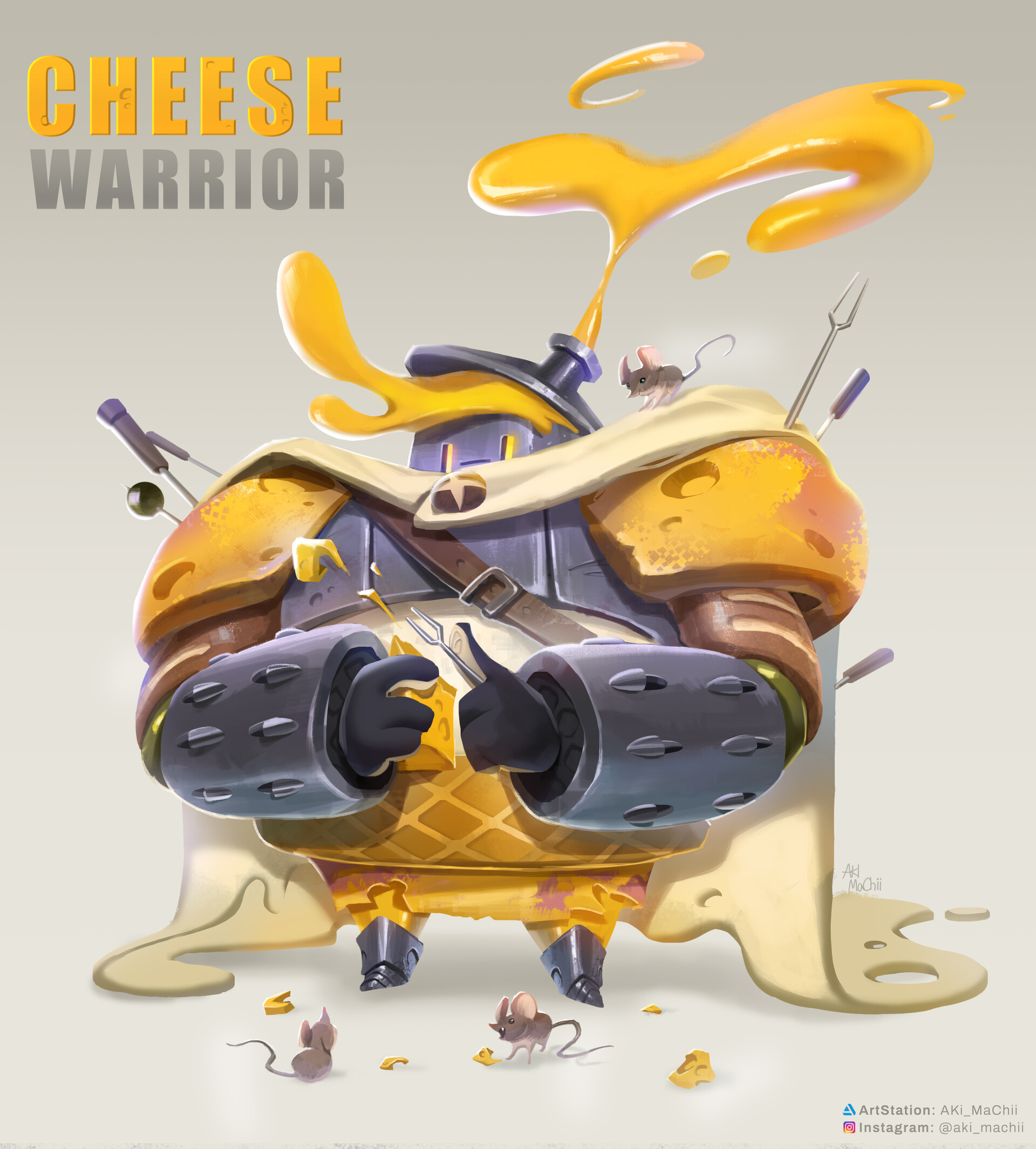 ArtStation - Cheese Army