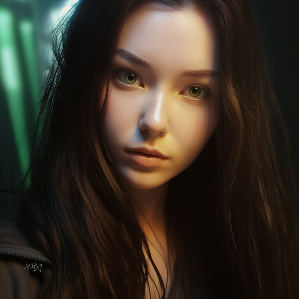 ArtStation - Vihreäsilmäinen muusa