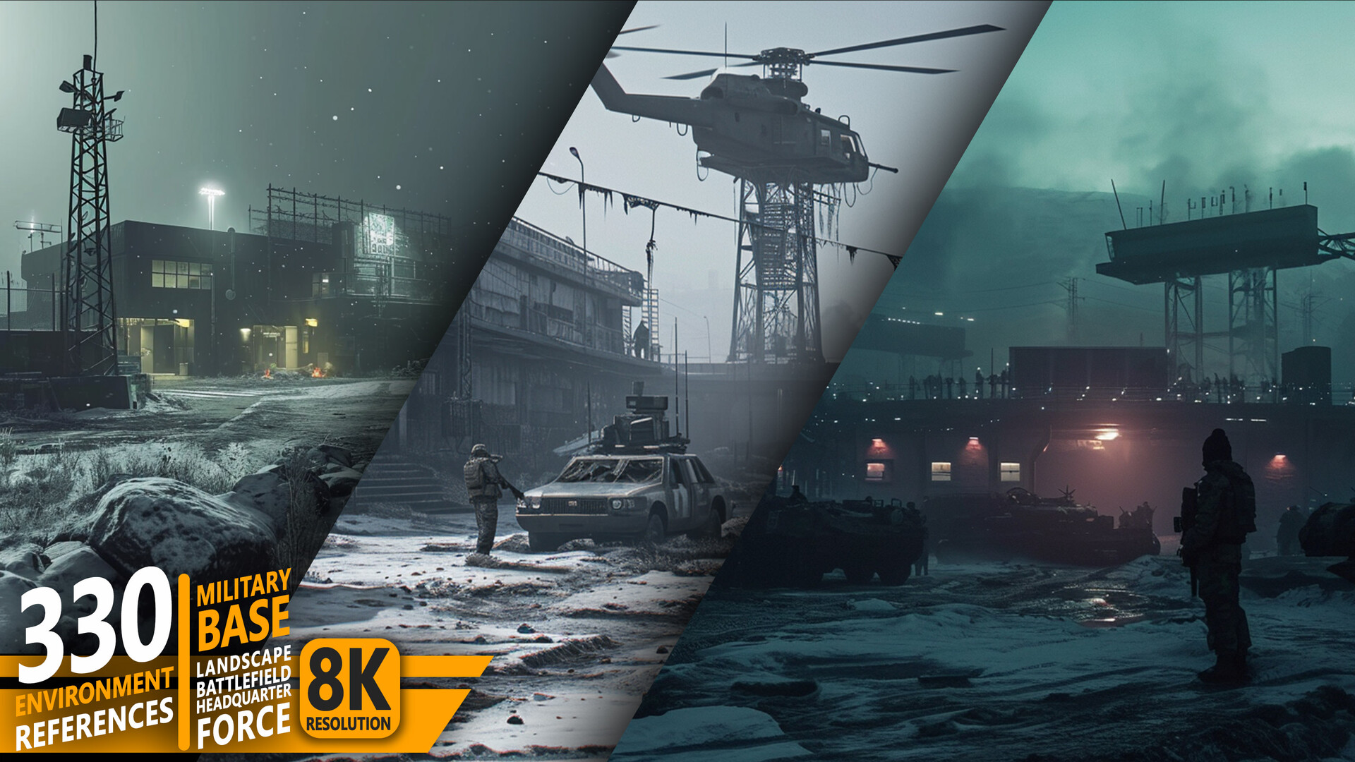 DreamWork | Studio - 330 Military Base-landscape-Battlefield ...