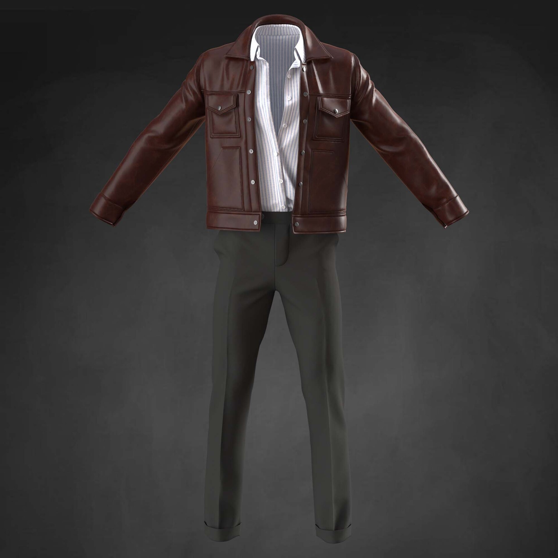 ArtStation - MEN'S OUTFIT