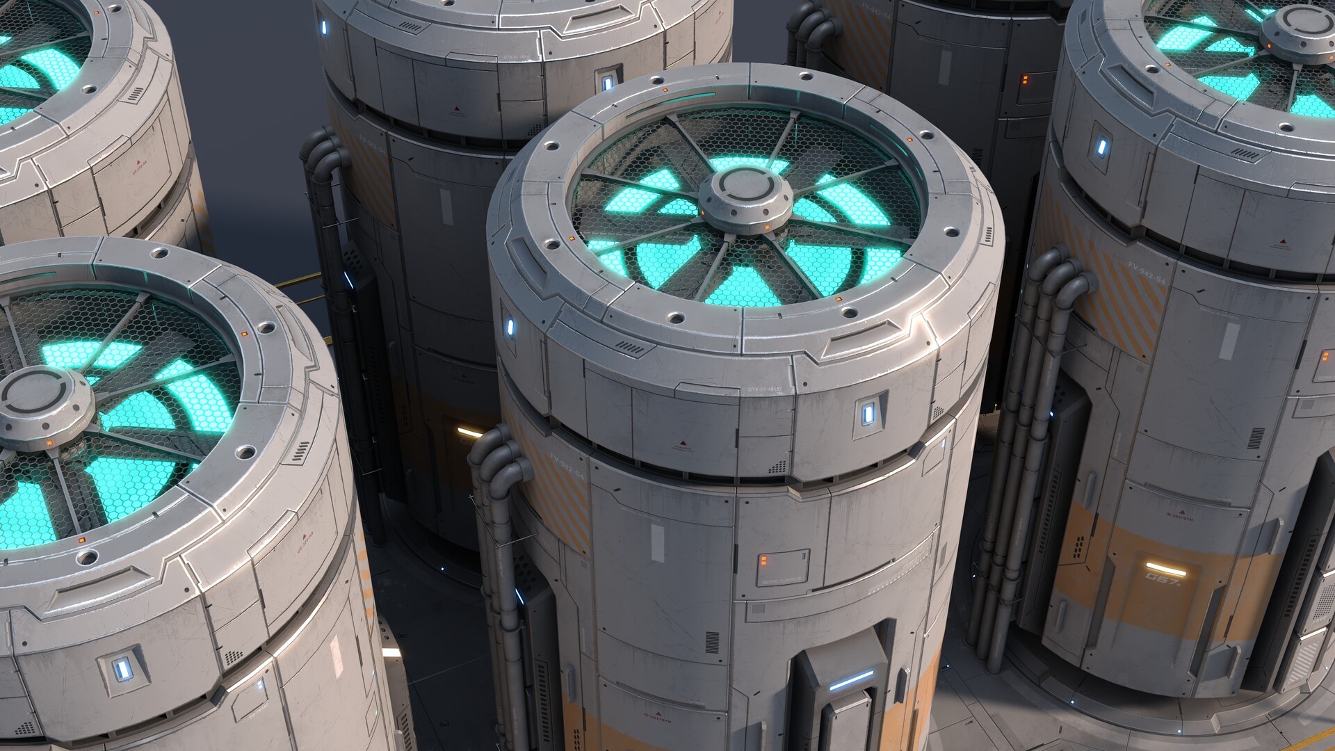 ArtStation - Sci-Fi Building 007 Industry