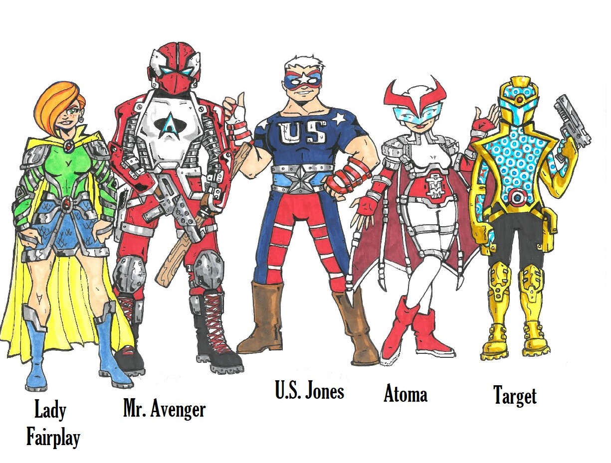 ArtStation - Public Domain Redesigns!