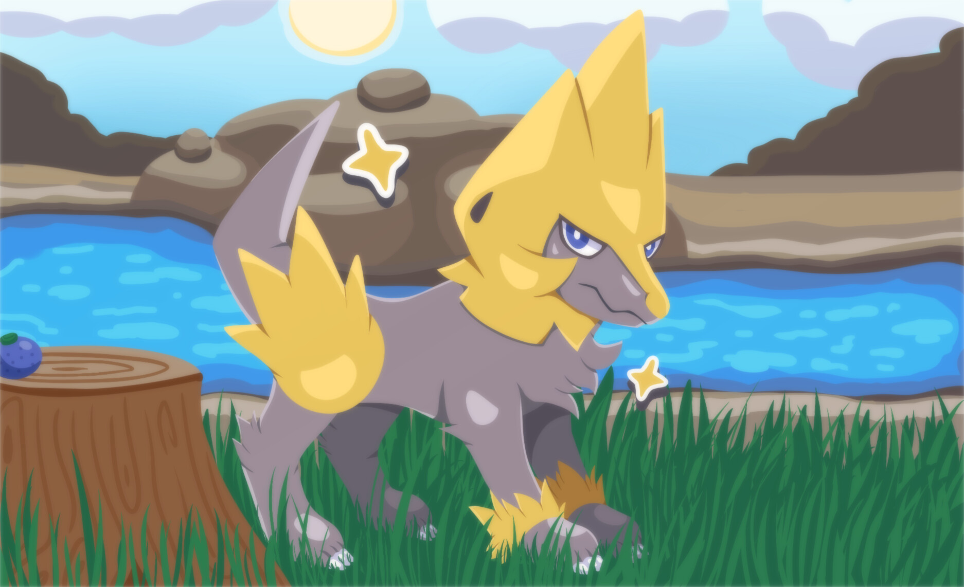 shiny manectric