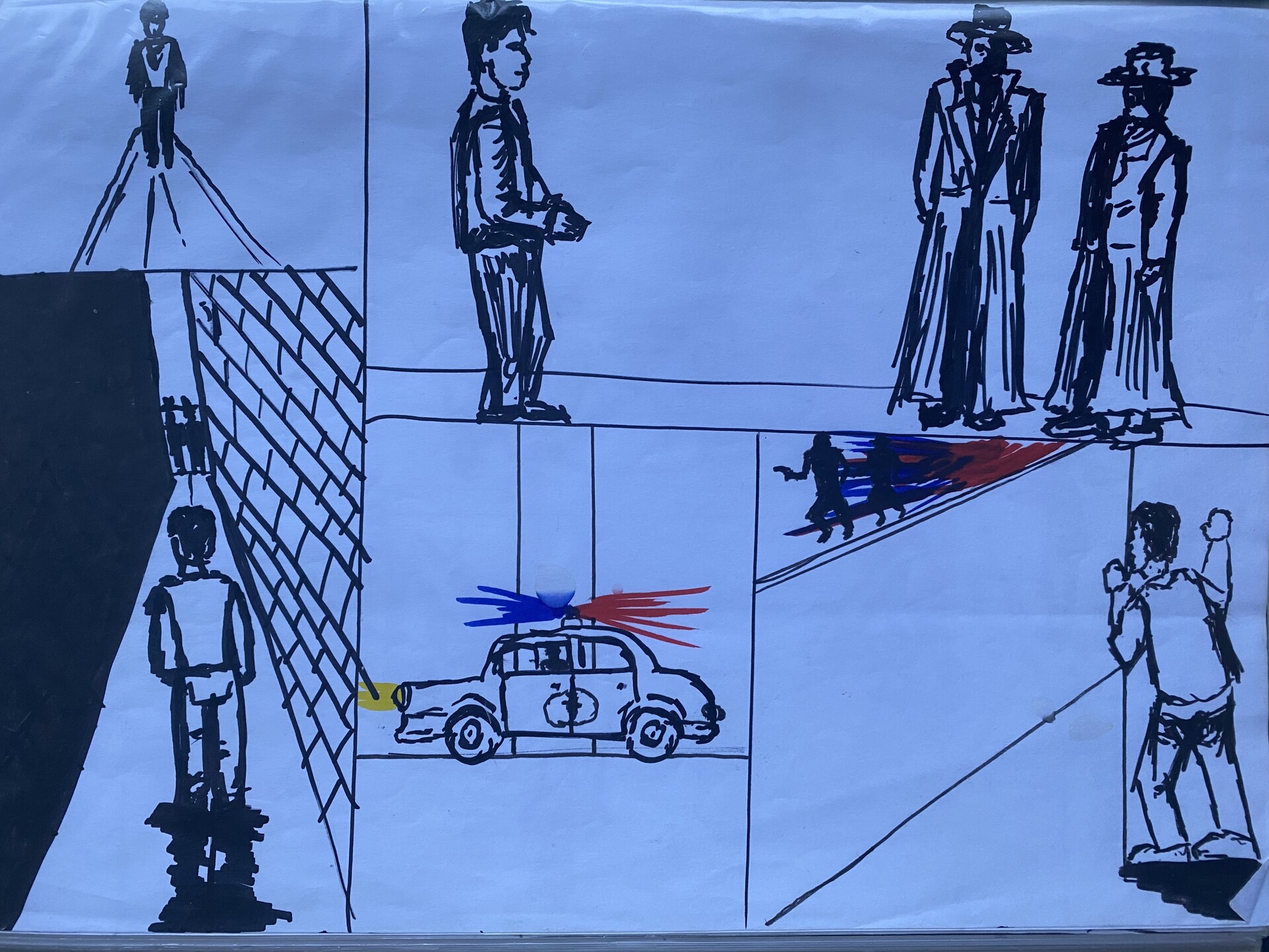 ArtStation - Initial Storyboard for THE OPPORTUNIST Animated Short Film